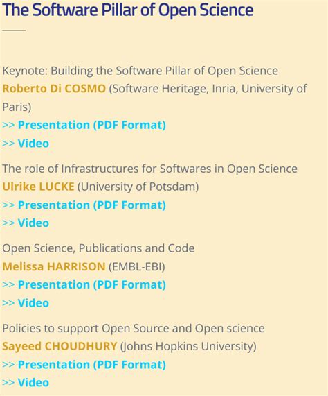 Towards Software As A Pillar Of Open Science News From Osec 2022 Software Heritage