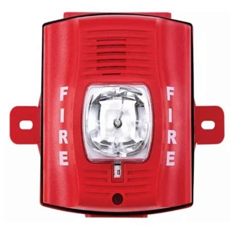 System Sensor P2rk Fire Alarm Horn With Strobe Weatherproof Abs Plastic At ₹ 21650piece In