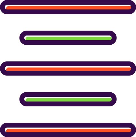 Align Vector Icon Design 15339911 Vector Art At Vecteezy