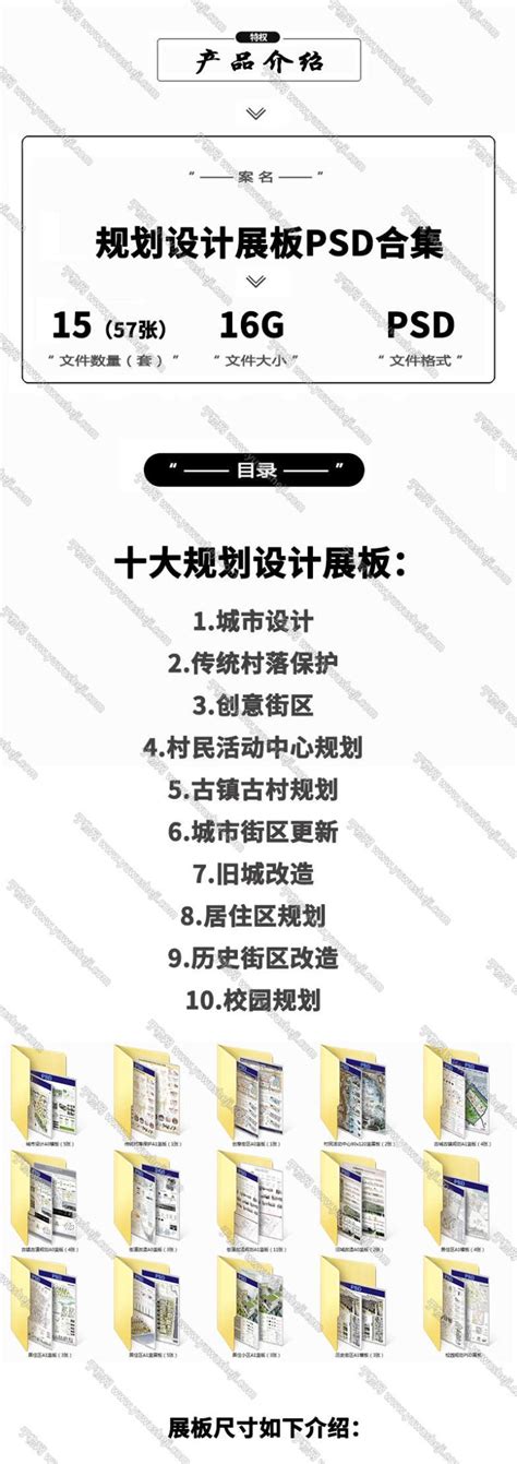 2022城市居住区规划街道小镇旅游设计a1 A0 A2展板psd模板ps模版 艺术设计日志 于物设计