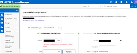 Ontap System Manager Indicates That A Cluster Does Not Have Eligible