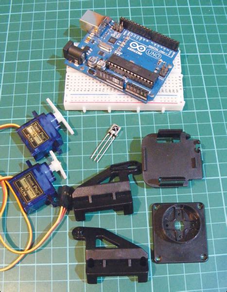 Project 11 Remote Control Servo Arduino Project Handbook Book