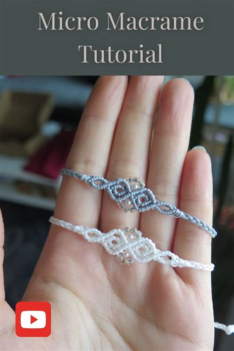 Easy Micro Macrame Bracelet Tutorial Macrame Bracelet Tutorial Easy Micro Macrame Bracelet Tutorial Macrame Bracelet Tutorial