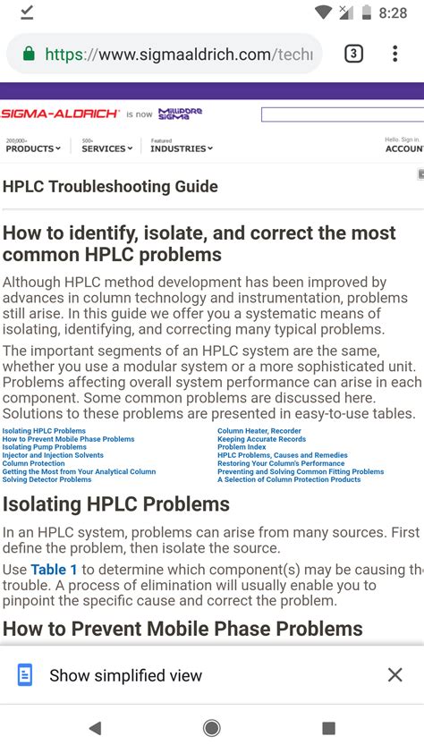 Hplc Troubleshooting Guide Guys Come In And Share Your Hplc Problems R Chemistry
