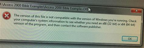 Not Compatible With Version Of Windows Windows 10 Forums
