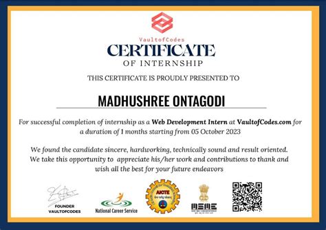 Madhushree Ontagodi On Linkedin Webdevelopment Vaultofcodes