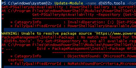 Powershell Disabled Support For Tls 10 For The Gallery Update Module