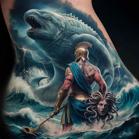 Perseo Vs Cetus En 2024 Esculturas Tatuajes