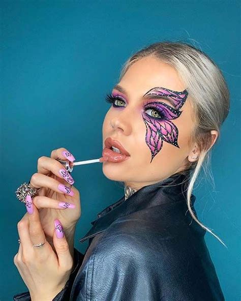 21 Most Beautiful Butterfly Makeup Ideas For Halloween Handmade With