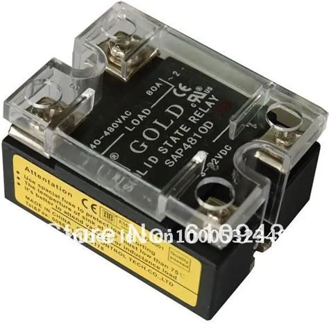 A SSR Input V DC Output VAC Single Phase Ssr Solid State Relay Free Shipping In