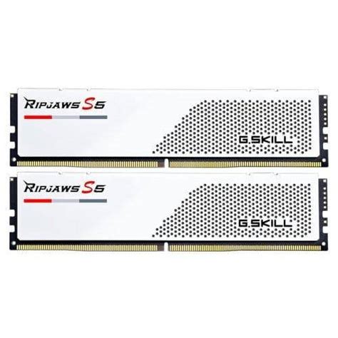 Купить DDR5 32GB (2x16) G.Skill Ripjaws S5 6000 White Intel XMP CL32-38 ...