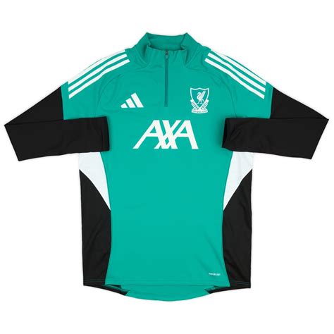 2025 26 Liverpool Adidas 14 Zip European Training Top