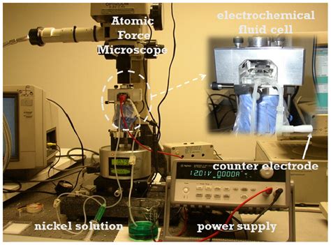 Experimental Setup For Plating In The Liquid Cell Download Scientific Diagram