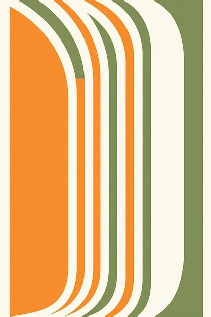 Premium Ai Image Abstract Geometric Shape Illustration Modern Style Stripe Background Parallel