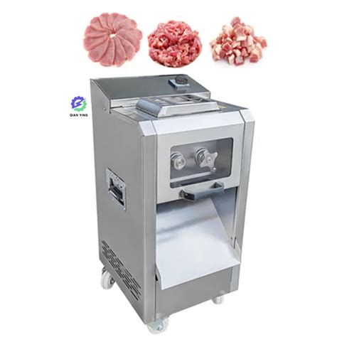Automatic Sliced Pork Beef Chicken Cutting Processing Machinery Steak Meats Slicer Cooked Meat