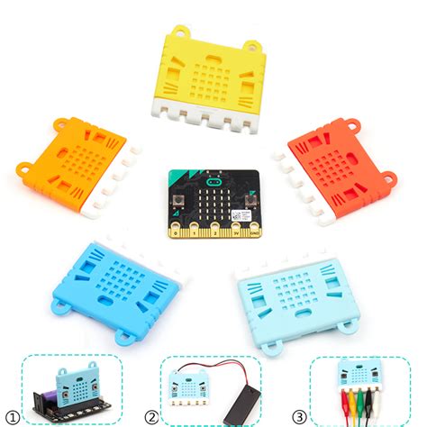 Micro Bit Silicone Case Cute Pattern For Micro Bit Expansion Board Electronic Pro