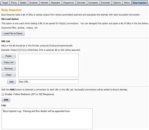 Burp Suite Extension Burp Importer ~ Smeegesec