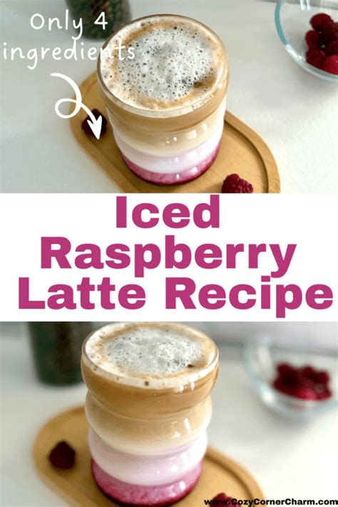 Iced Raspberry Latte Recipe