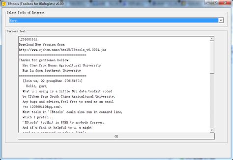 About TBtools CJchen S Blog