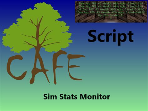 Second Life Marketplace Sim Stats Monitor