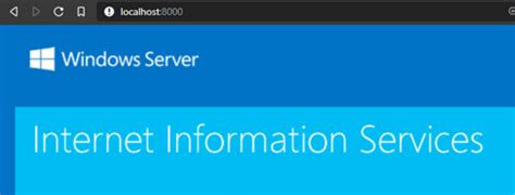 How To Set Up An IIS Web Site On Windows Server Containers Microsoft Certified Professional