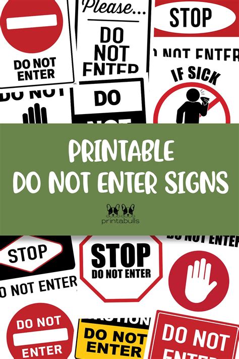 Best 13 Do Not Enter Sign Download Free Printable Pdf Artofit