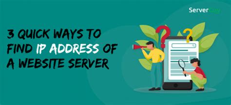 Quick Ways To Find IP Address Of Website Server ServerGuy Com