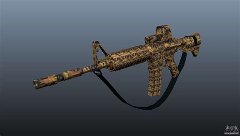 Automático Carabina M4a1 Para Gta 4