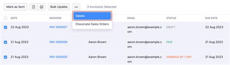 Payment Reminders Clone Invoices Packing Slip And Delivery Notes Help Zoho Billing