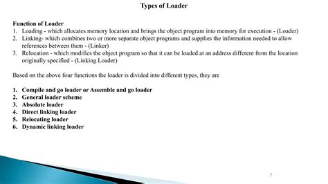 Linker And Loader Presentation In Compiler Design Pptx