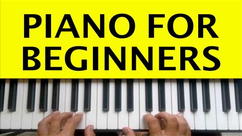 Piano Lessons For Beginners Lesson 1 How To Play Keyboard Tutorial Free