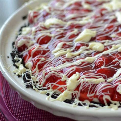White Chocolate Cherry Cream Pie Small Town Woman