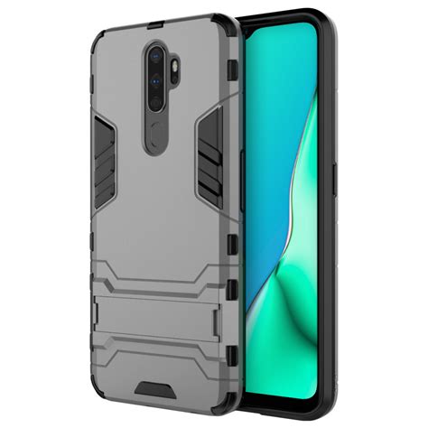 Slim Armour Shockproof Case For Oppo A A Grey