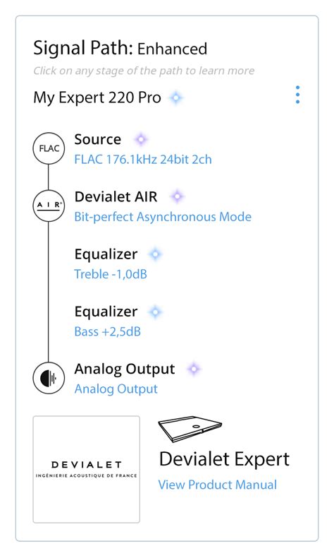 Signal Path Comp Devialet Roon Labs