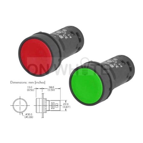 MM Push Button Switch GREEN RED Shopee Malaysia