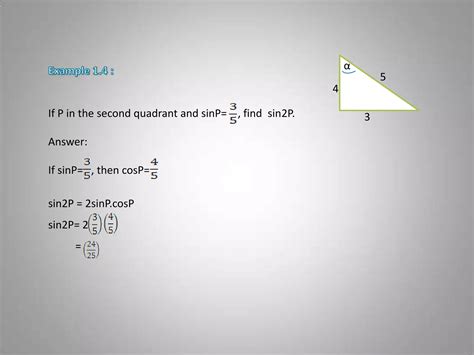 Trigonometry Addition Substraction Id PPTX