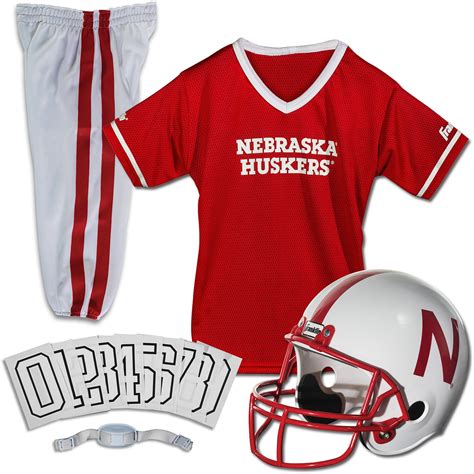 Franklin Sports Ncaa Nebraska Cornhuskers Uniform Set Small