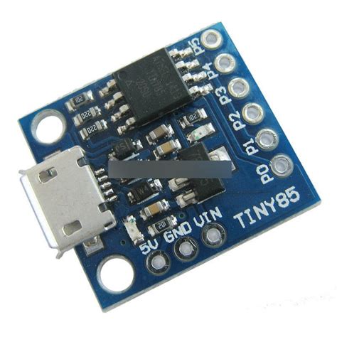 Arduino Digispark Kickstarter Attiny USB Panel