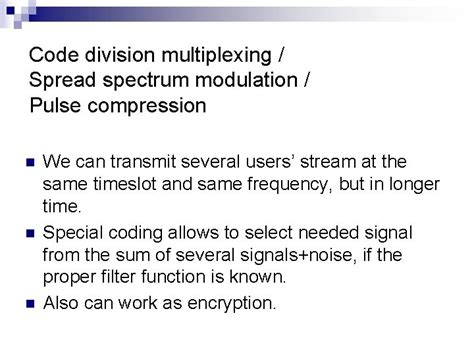Communication Data Transfer Baseband Signals Line Coding