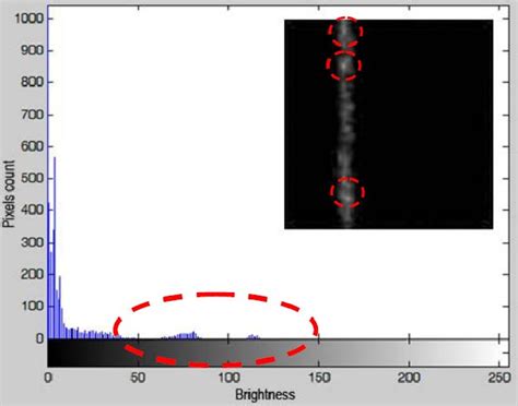 Histogram Plot After Subtracting The Red Component Out Of The Gray Download Scientific Diagram