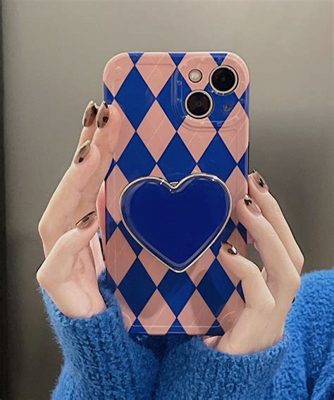 🎁그립톡 증정 핑크 아가일 체커보드 케이스 아이폰 갤럭시 스마트톡 플립3 플립4 아이폰14 미니 프로 카메라 렌즈 보호 노트10 노트20 갤럭시s21 S22 S23 폰케이스