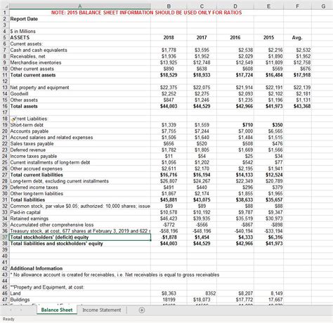 Common Size Balance Sheet Excel Template Prntbl