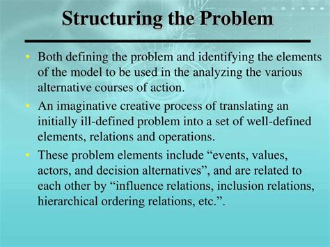 Ppt Problem Structuring Powerpoint Presentation Free Download Id
