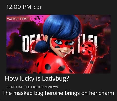 Deku Vs Ladybug Previews Rdeathbattlematchups