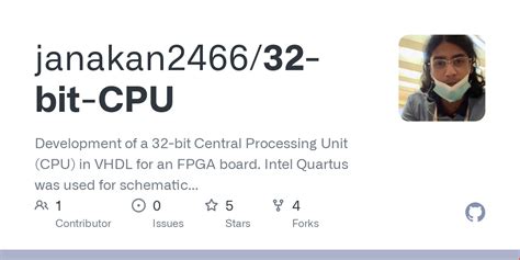 github janakan2466 32 bit cpu development of a 32 bit central
