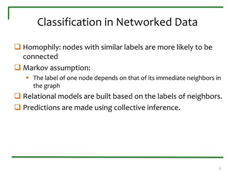 Ppt Multi Label Relational Neighbor Classification Using Social