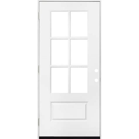 32 X 80 Right Handoutswing Front Doors The Home Depot