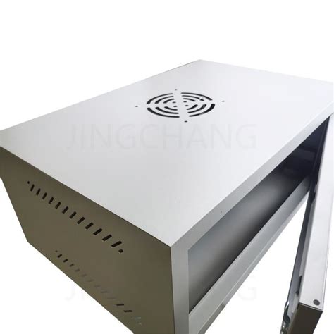 Space Saving Network Server Rack With Removable Doors And 4 Wheels