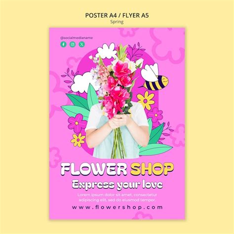 Free Psd Spring Template Design