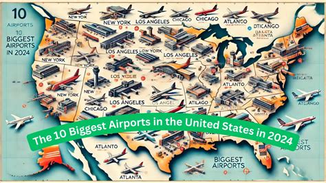 The 10 Biggest Airports In The United States In 2024